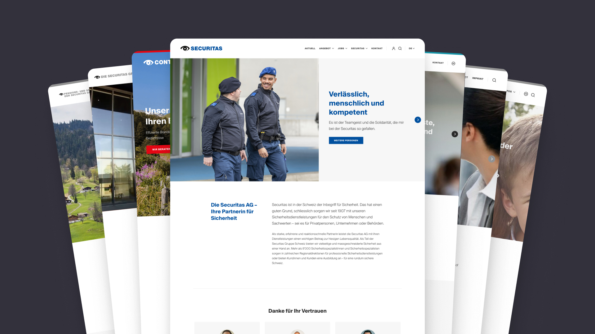 Securitas Gruppe – Ein digitales Zuhause für über 20 Marken | Violetta